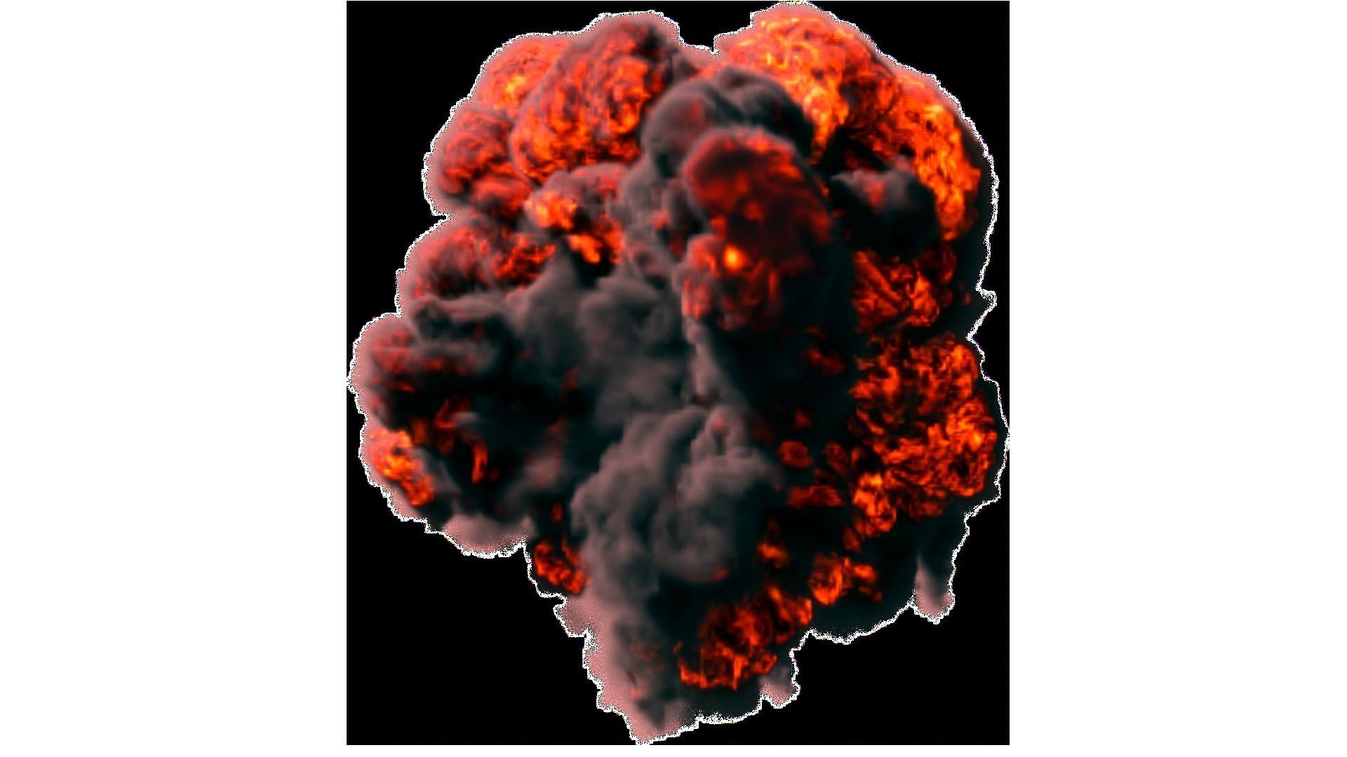 3D model Explosive 3D Explosion Model - High Detail VR / AR / low-poly ...