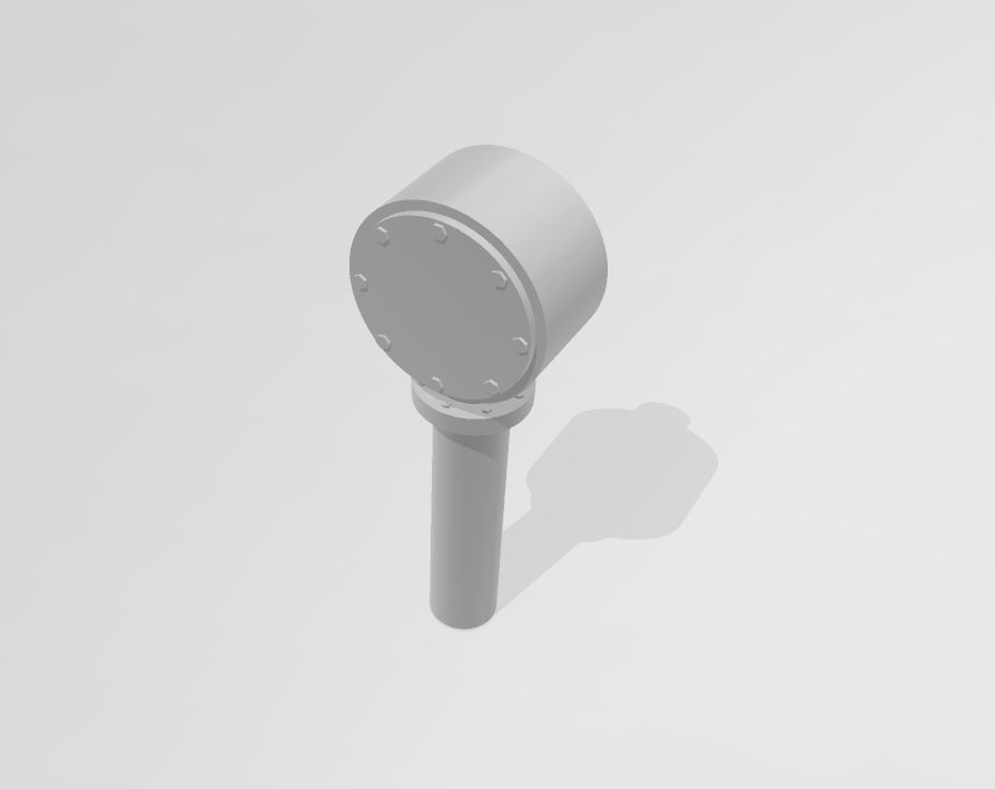Ballast tank vent ver 2 3D model 3D printable | CGTrader