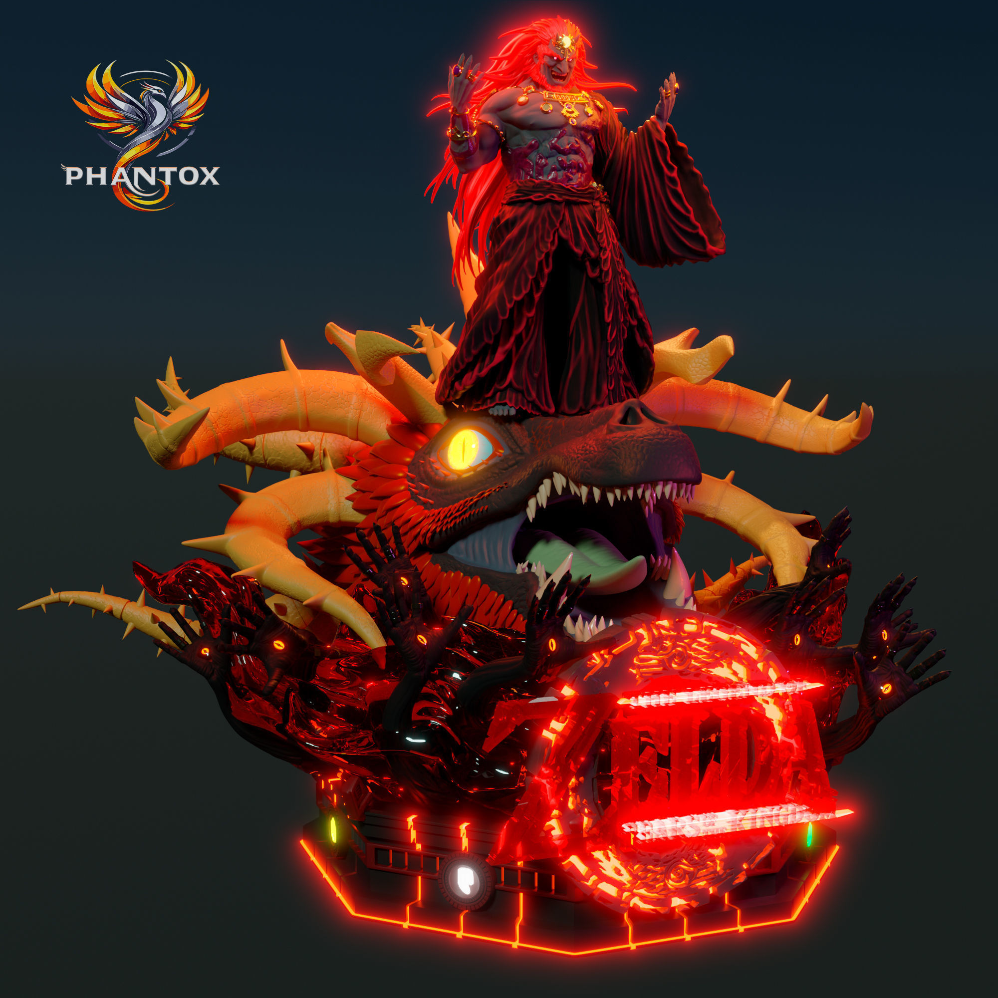 Ganondorf -Demon Version TOTK 3D model 3D printable | CGTrader