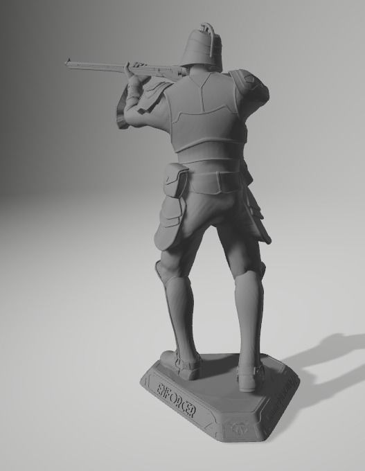 Enforcer Arcane League of Legends print ready model 3D model 3D ...