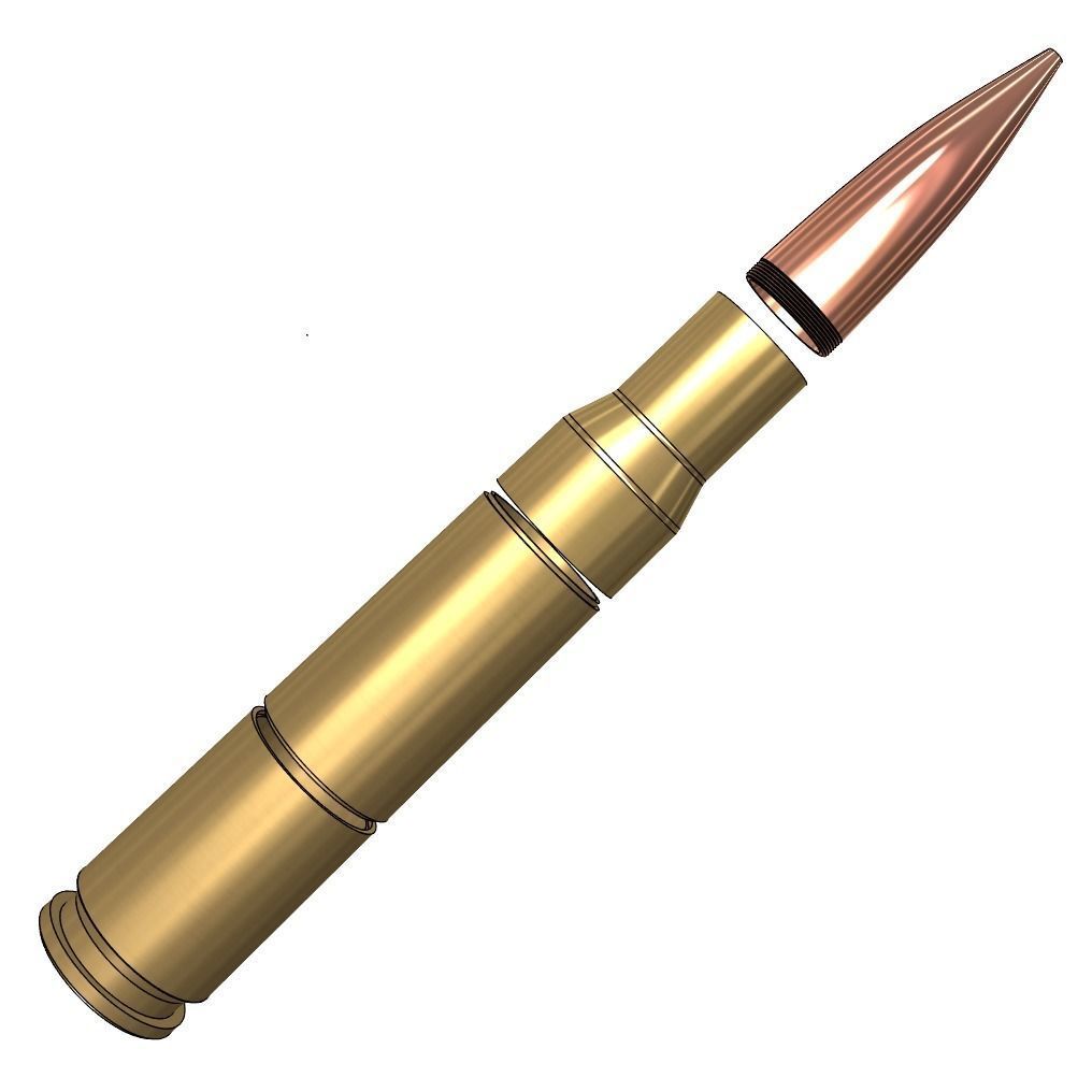 50 BMG Novelty Round 3D model 3D printable | CGTrader