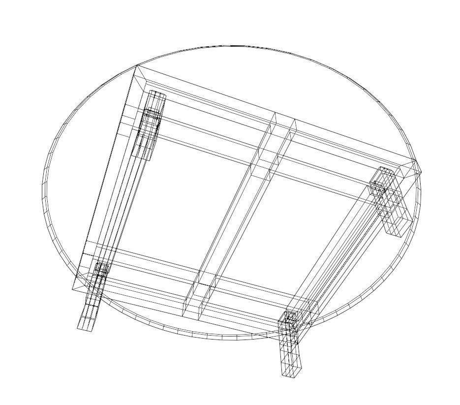 3D model Chabu Table VR / AR / low-poly | CGTrader