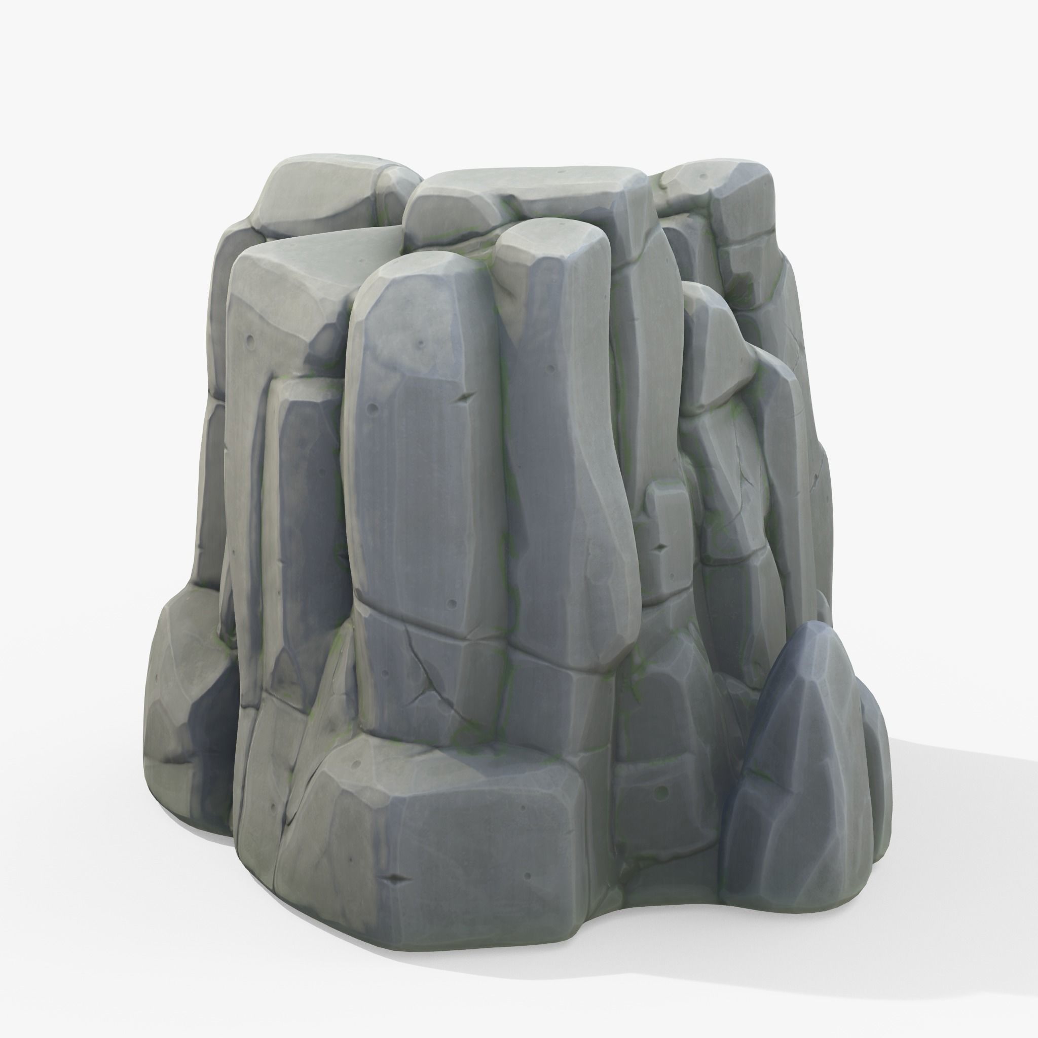 3D model Stylized Rock Stone Cliff VR / AR / low-poly | CGTrader