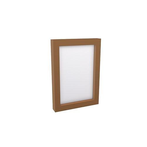3D model Wall Photo Frame v1 001 VR / AR / low-poly | CGTrader