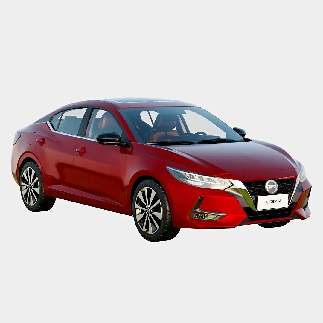 3D model Nissan Sentra 2021 SR Spec VR / AR / low-poly | CGTrader
