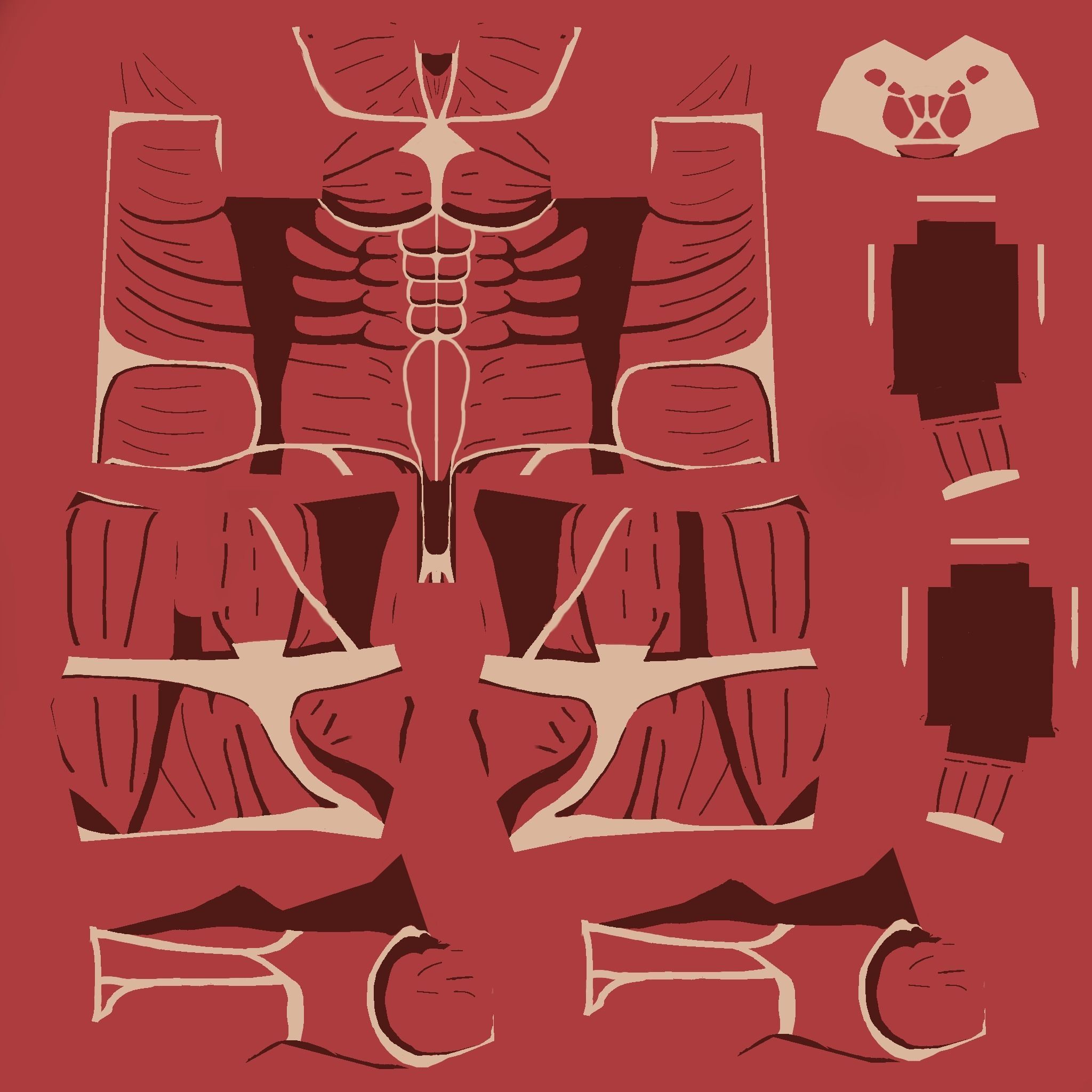 Colossal Titan lowpolygon by PUNLEN free 3D model | CGTrader