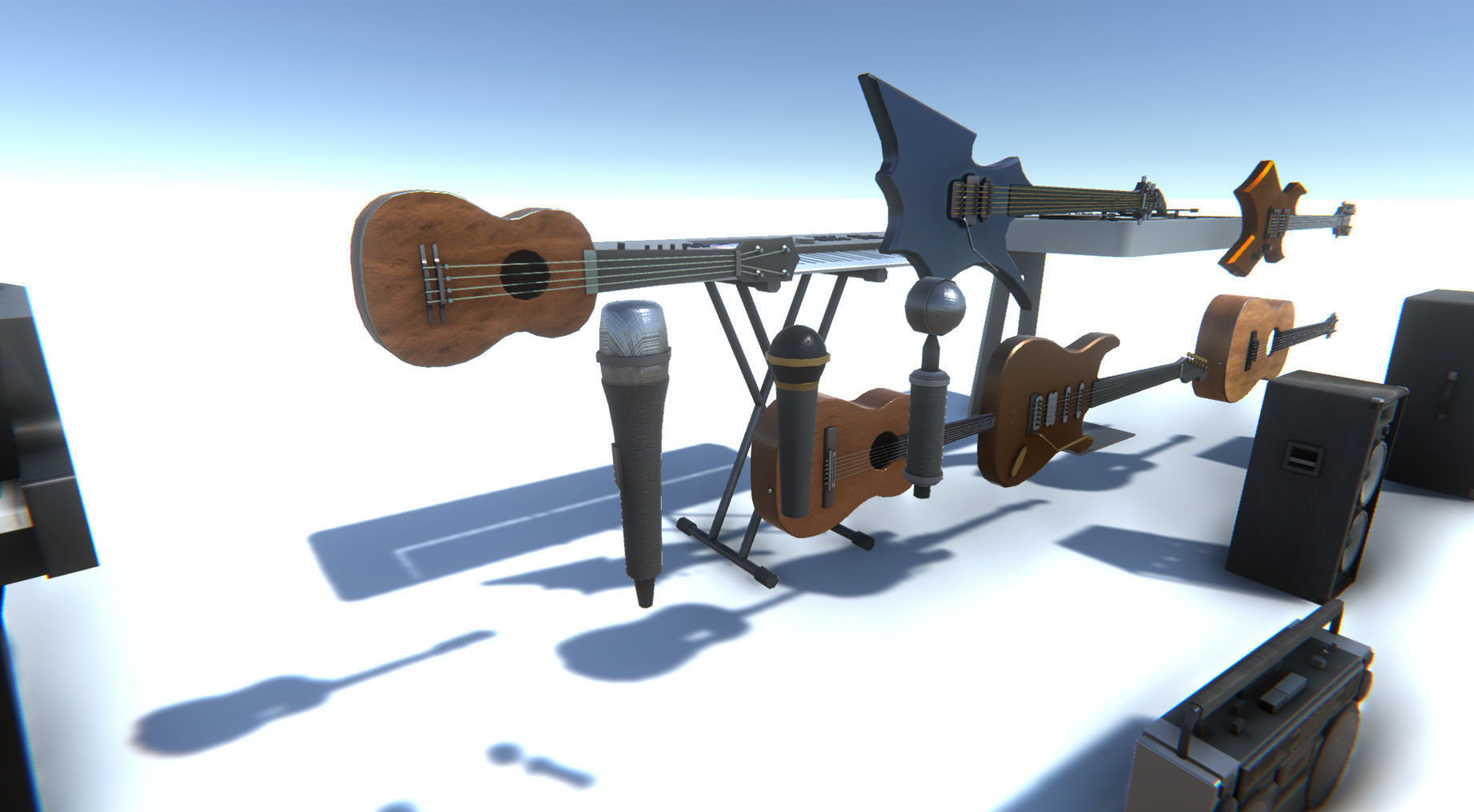 3D model Instrument Set VR / AR / low-poly | CGTrader