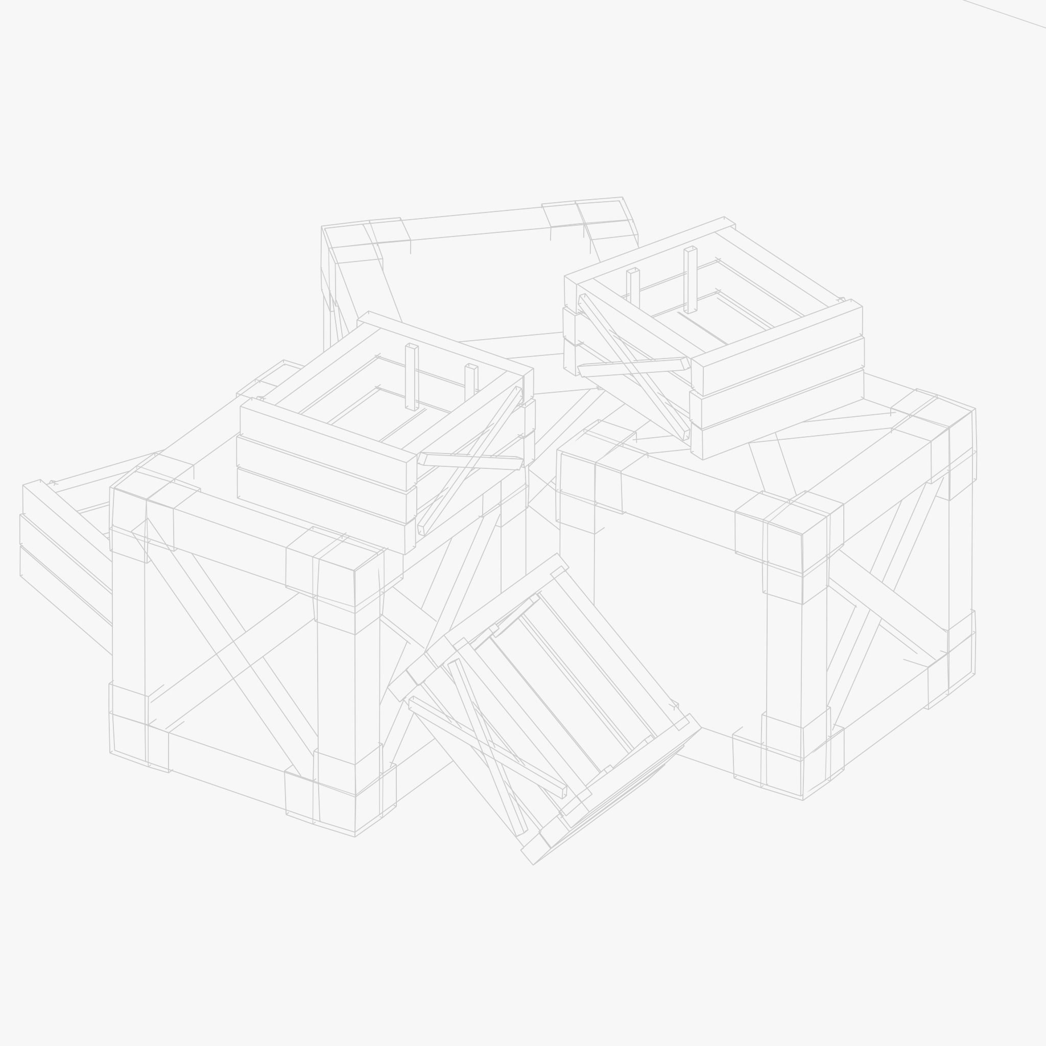 Stylized Wooden Boxes 3D model | CGTrader