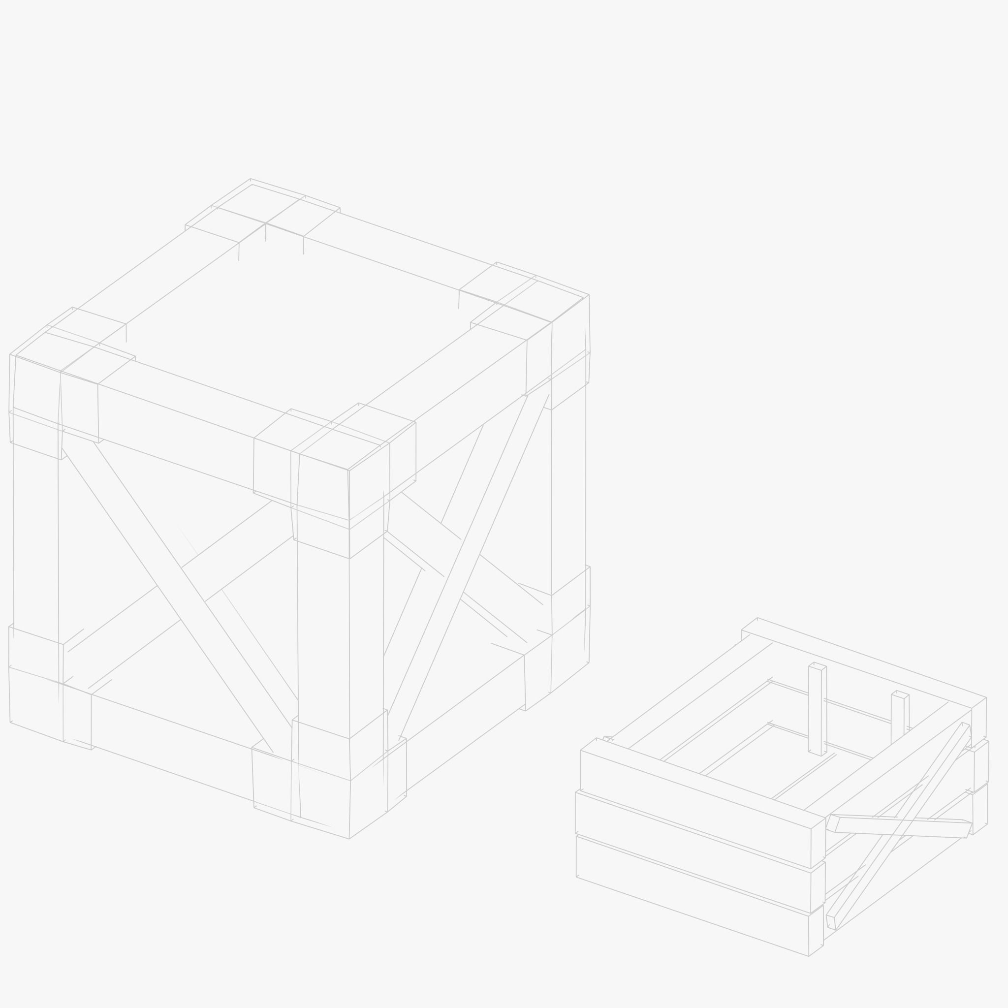 Stylized Wooden Boxes 3D model | CGTrader