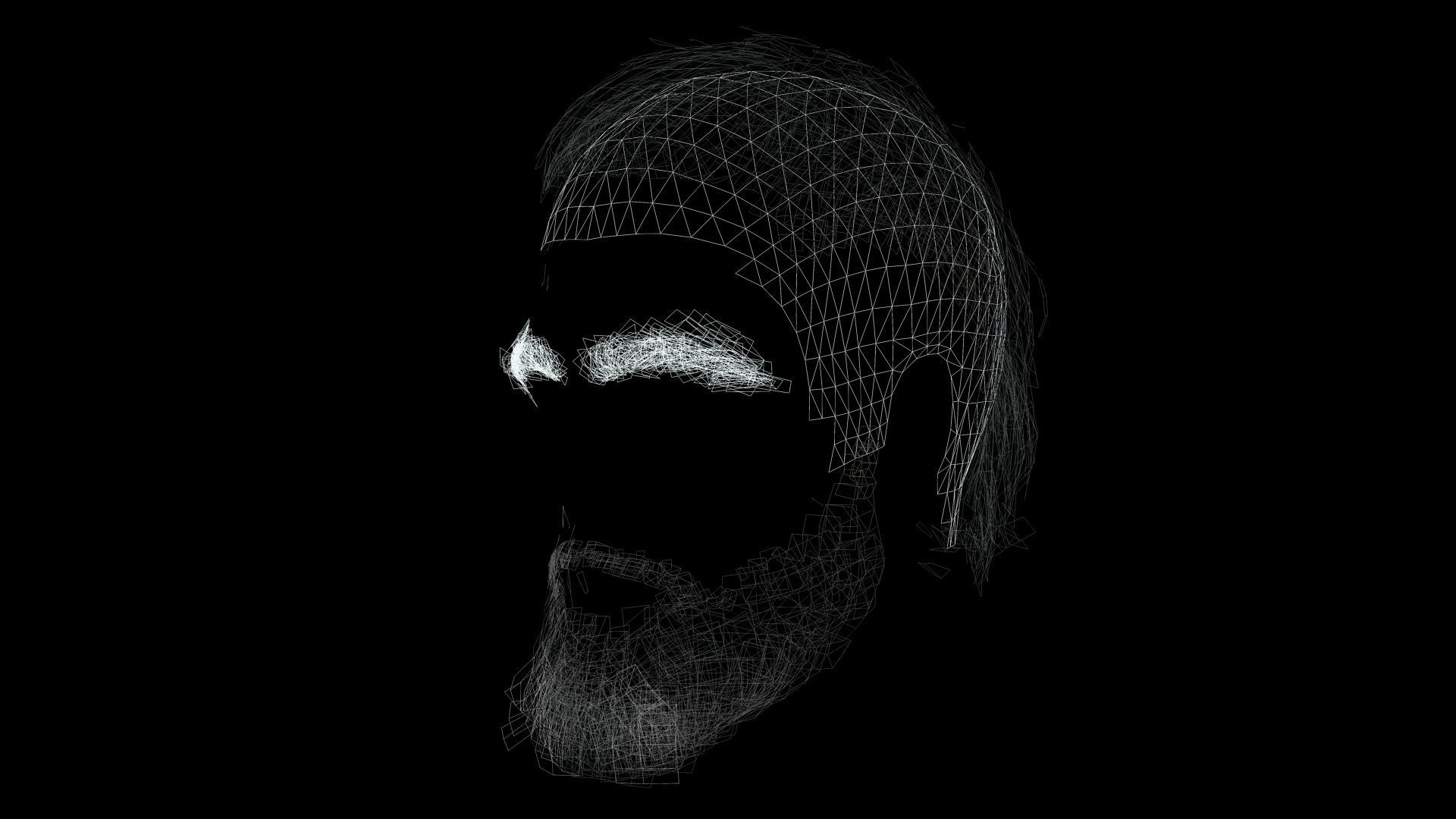 3D model Realistic Mullet Male hair VR / AR / low-poly | CGTrader