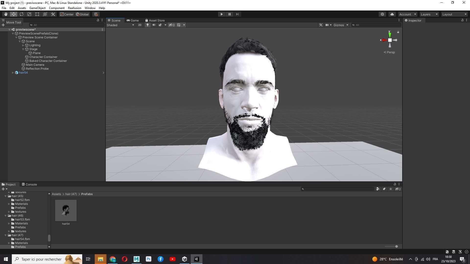 3D model Realistic Mullet Male hair VR / AR / low-poly | CGTrader