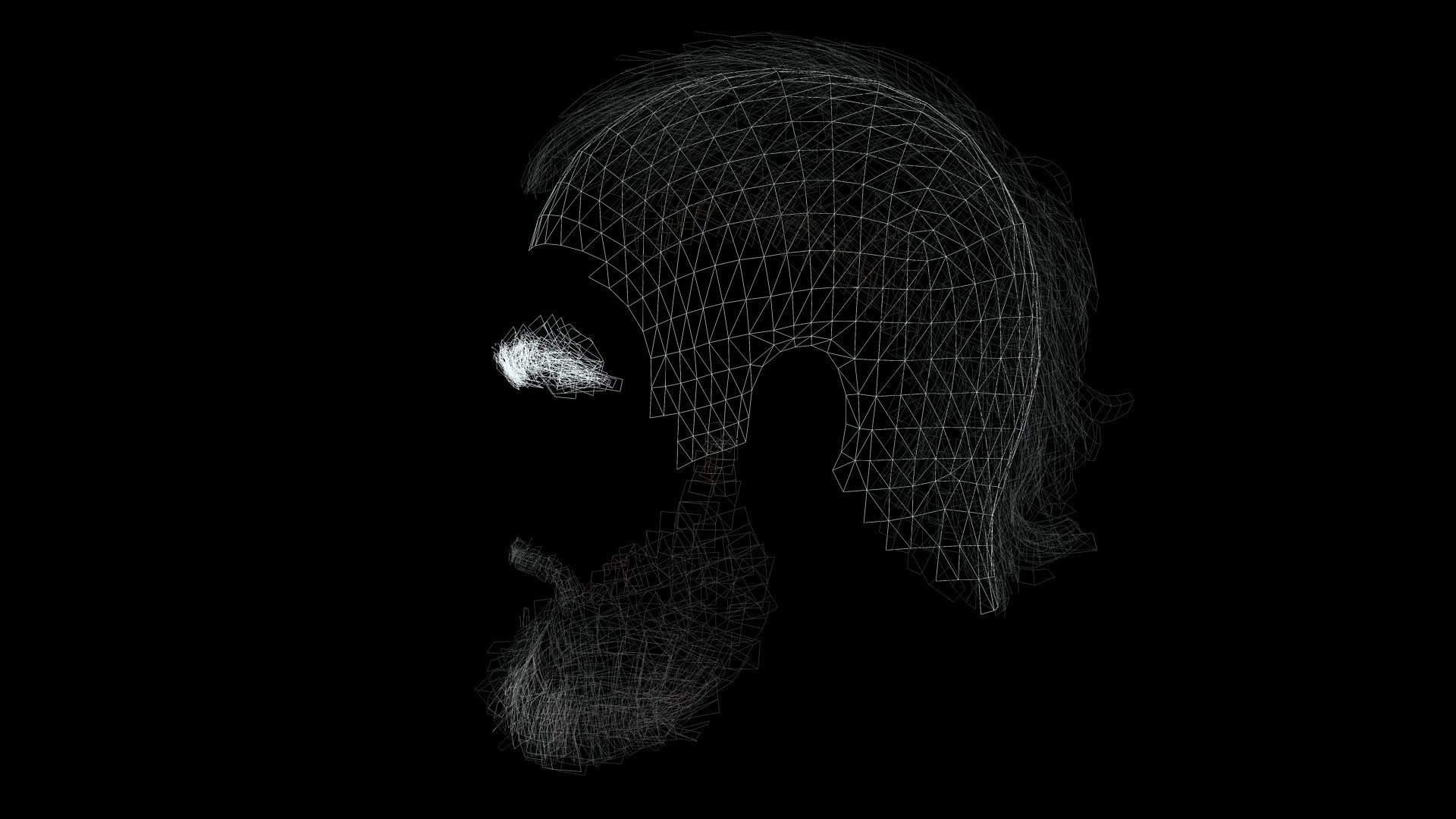 3D model Realistic Mullet Male hair VR / AR / low-poly | CGTrader