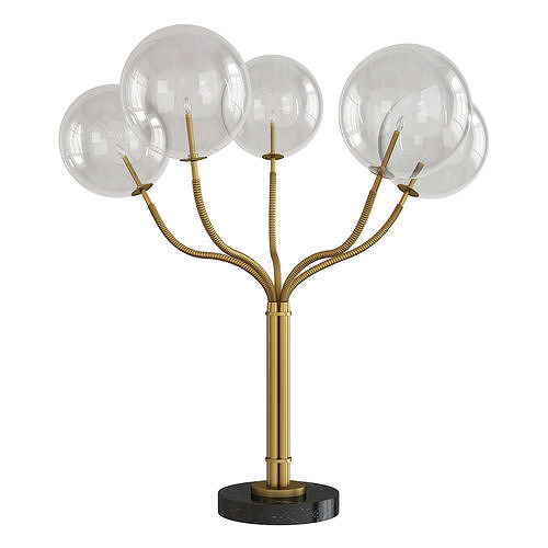 3D model TABLE LAMP ELON 113949 Eichholtz VR / AR / low-poly | CGTrader