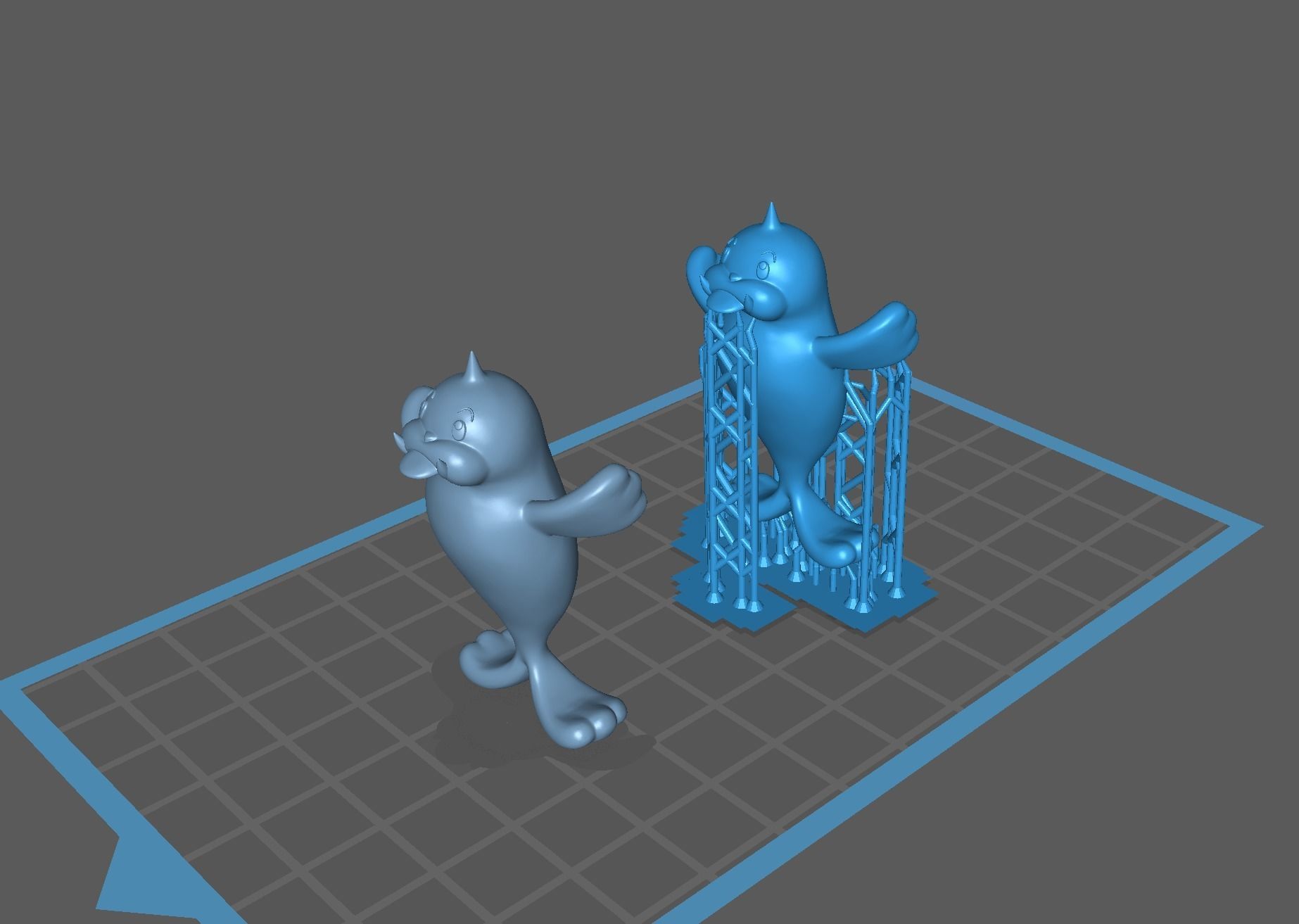 Seel presupported pokemon 3D print model 3D model 3D printable | CGTrader