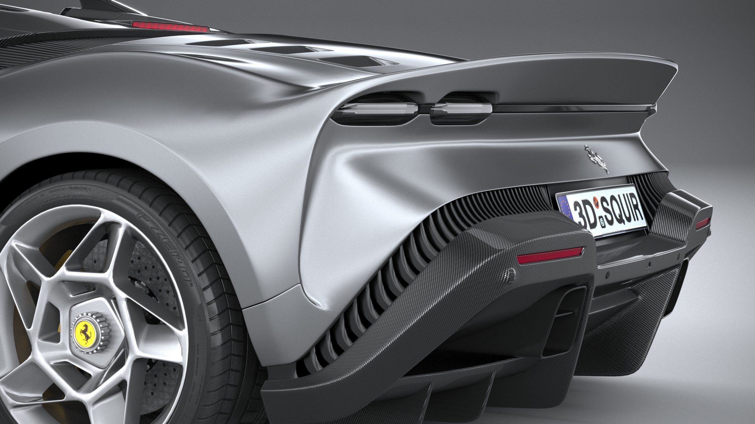 Ferrari SP-8 2024 3D model | CGTrader