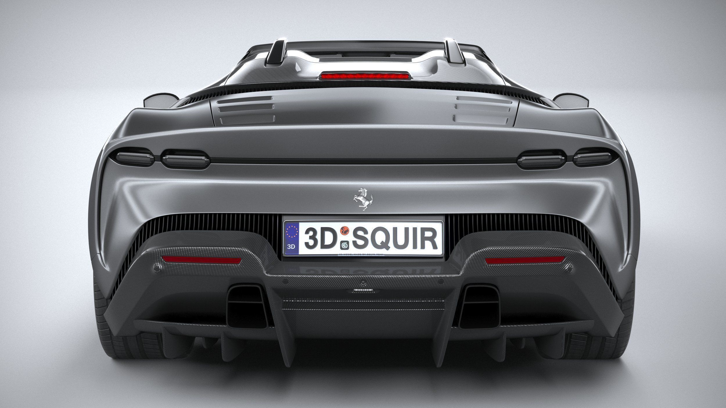 Ferrari SP-8 2024 3D model | CGTrader