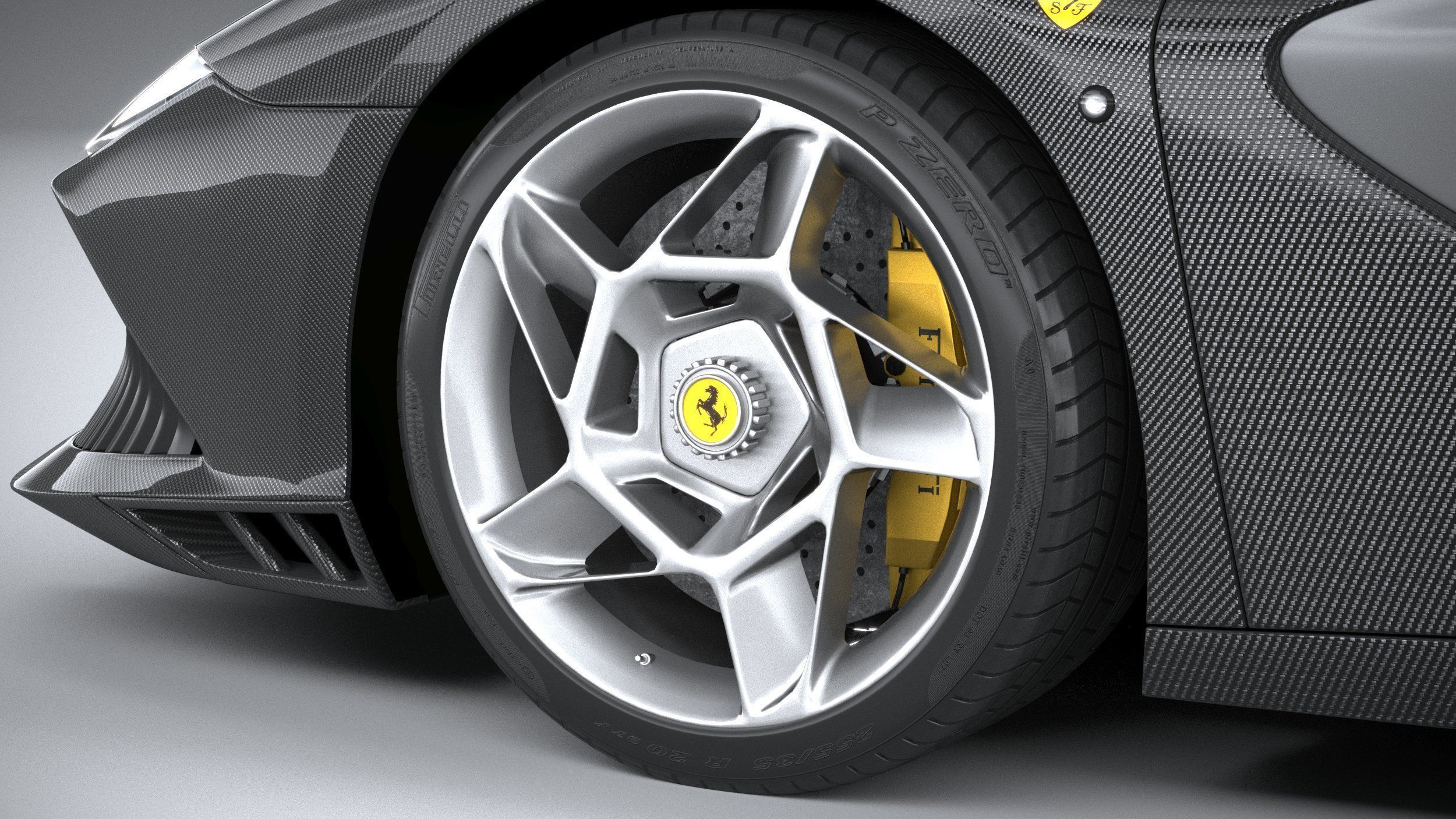 Ferrari SP-8 2024 3D model | CGTrader