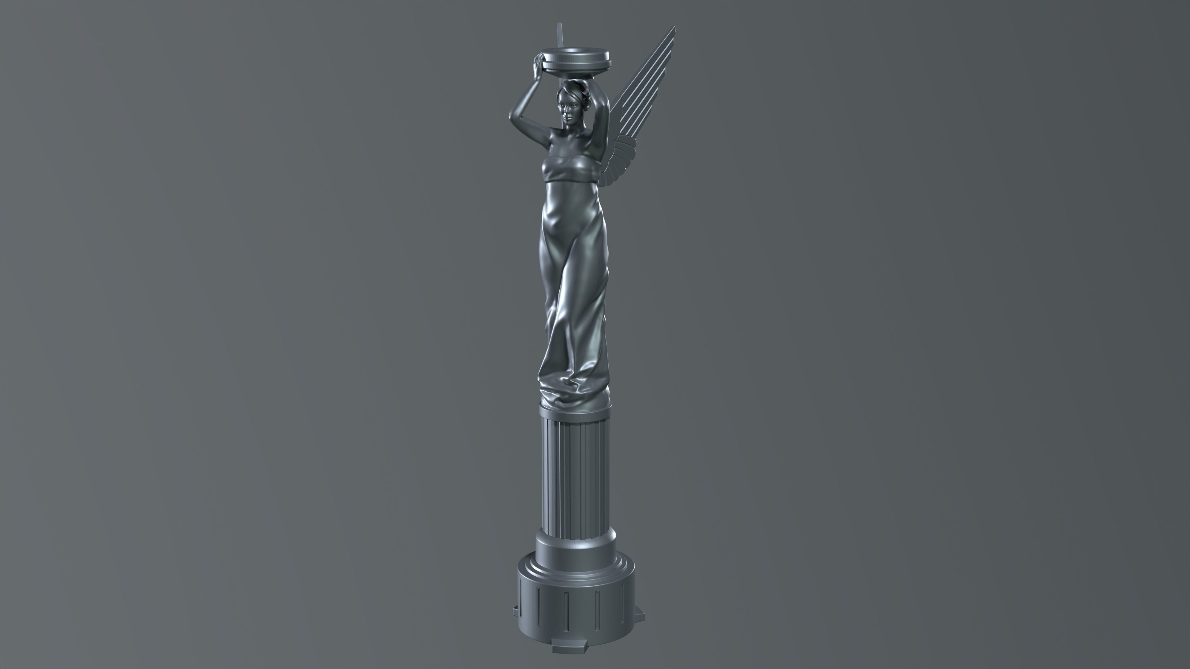 Alan Wake 2 The Angel Lamp 3D model 3D printable | CGTrader
