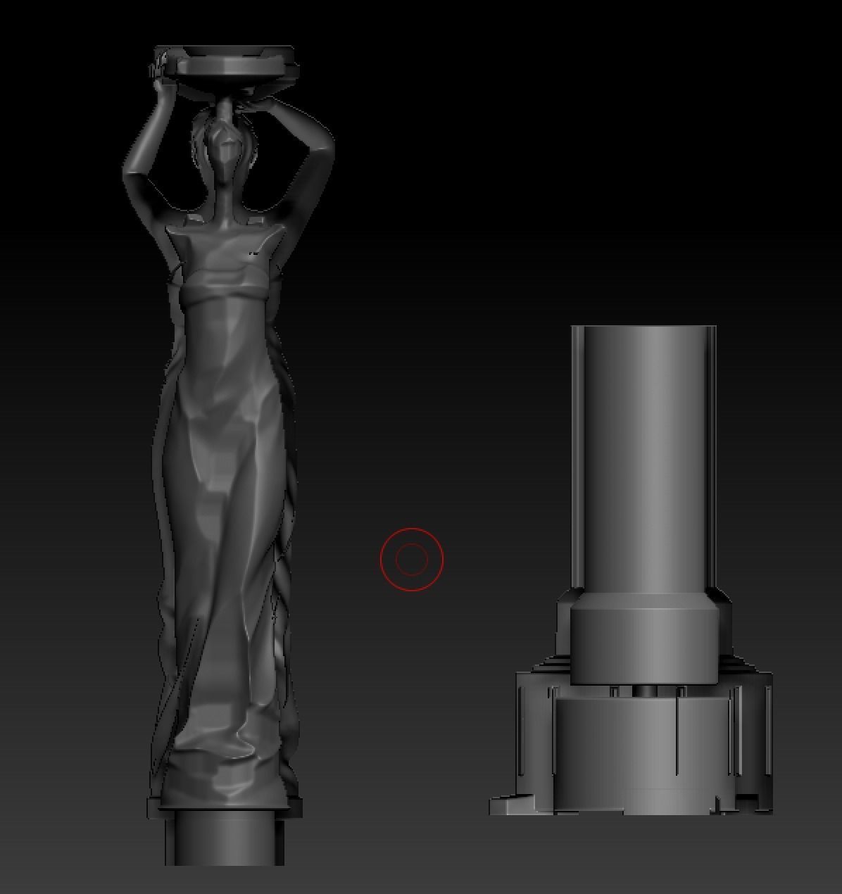 Alan Wake 2 The Angel Lamp 3D model 3D printable | CGTrader