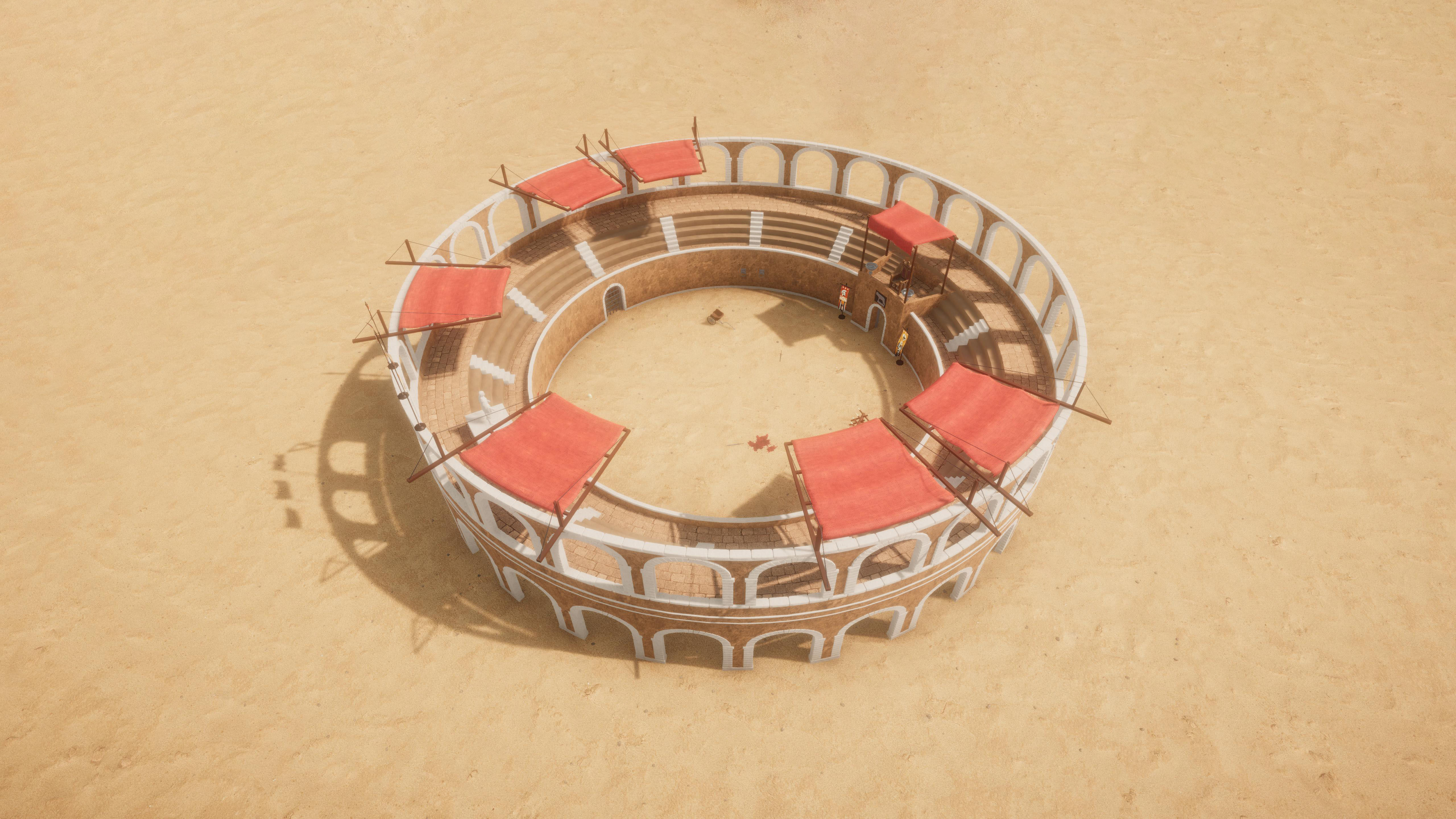 3D model Gladiator Arena VR / AR / low-poly | CGTrader
