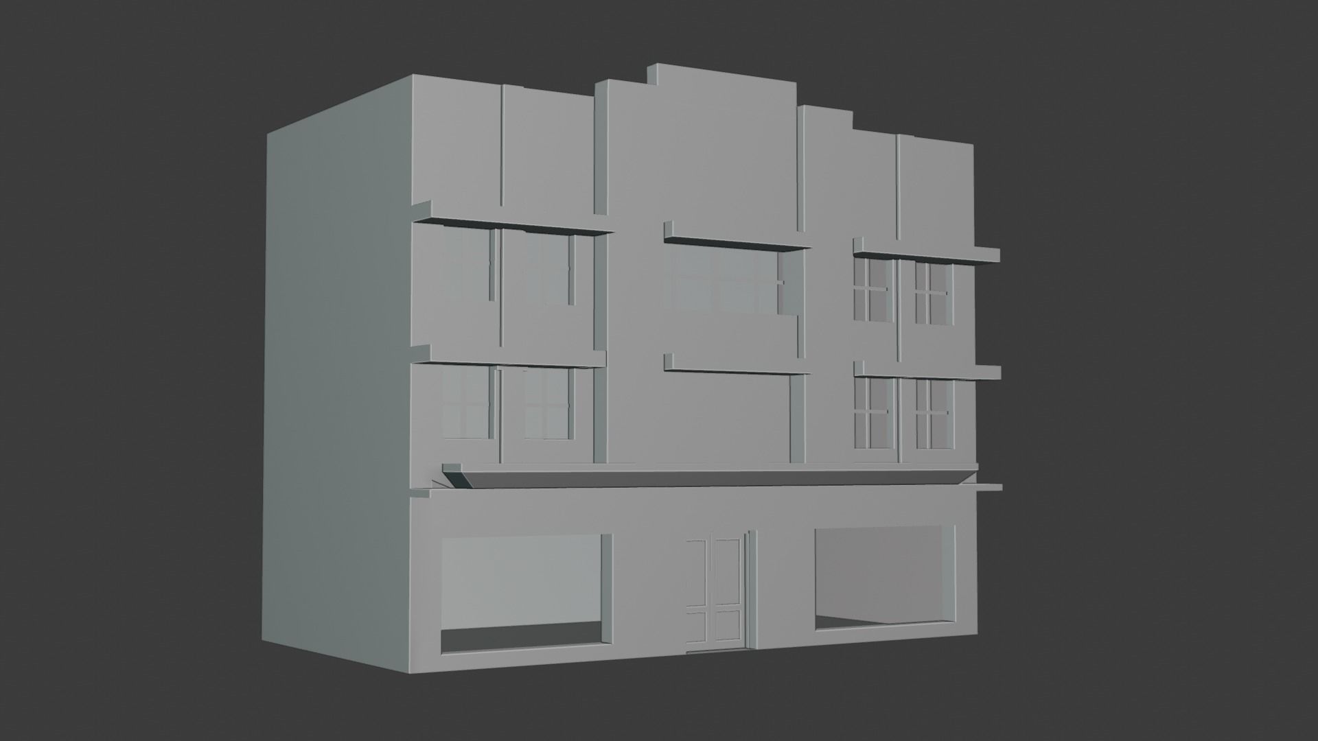 3D model Miami Building 3D Model VR / AR / low-poly | CGTrader