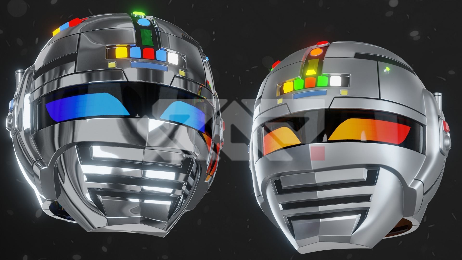 Space Sheriff GAVAN Helmet 3D model 3D printable | CGTrader