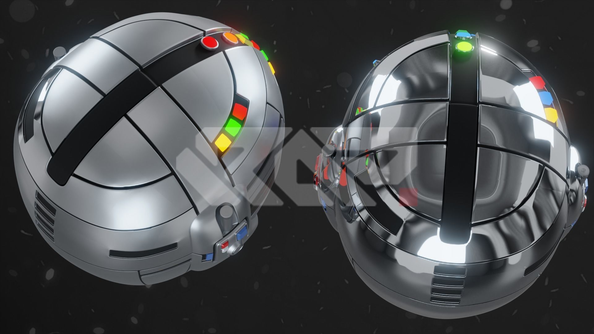 Space Sheriff GAVAN Helmet 3D model 3D printable | CGTrader