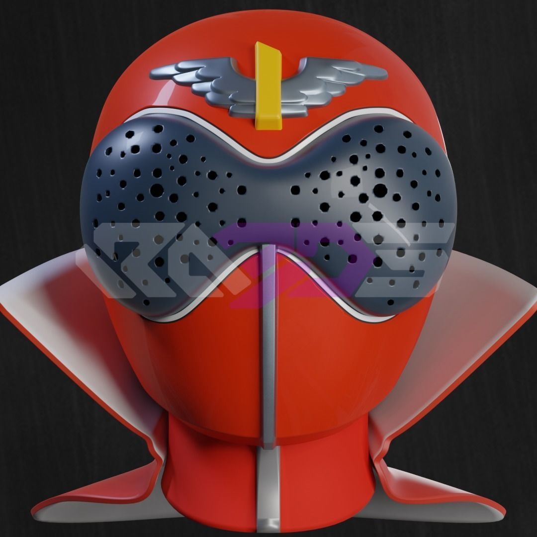Sentai Gorenger - Dengekitai - Battle Fever 3D model 3D printable ...