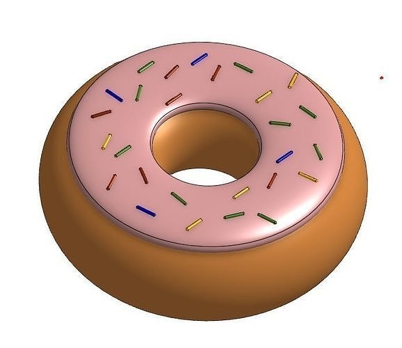 Doughnut 3D model | CGTrader