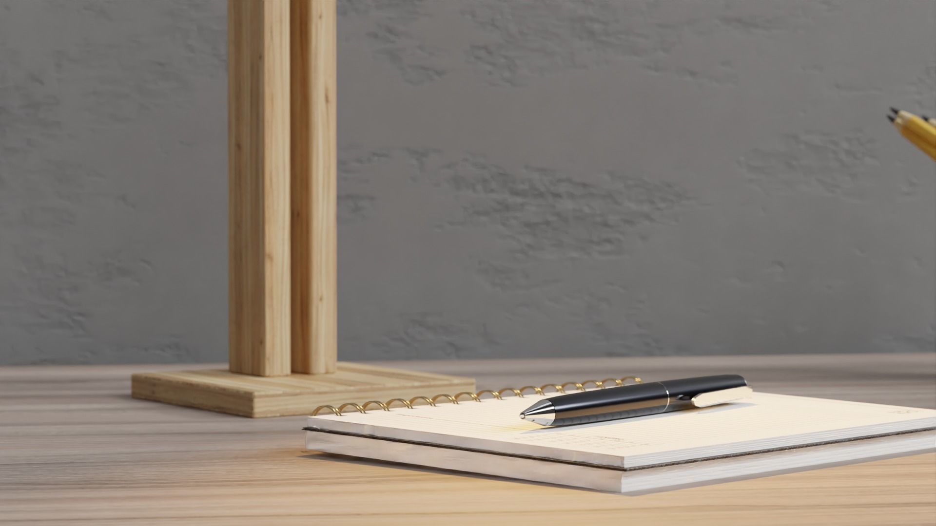 Modern Desk Lamp Design free 3D model | CGTrader