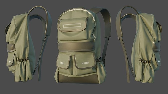 The Venture Adventure Backpack 3D model | CGTrader