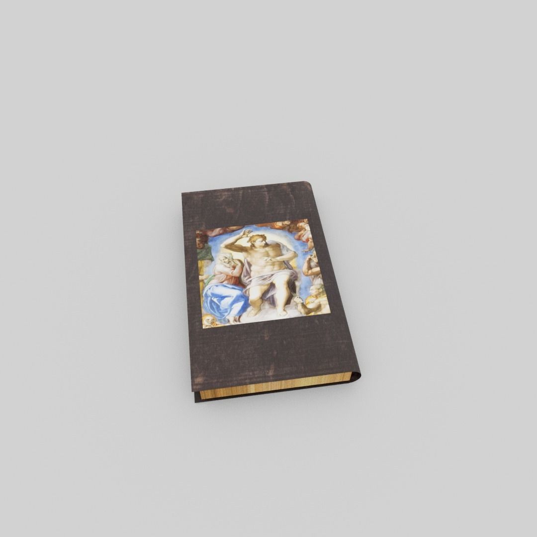 3D model Greek book old VR / AR / low-poly | CGTrader