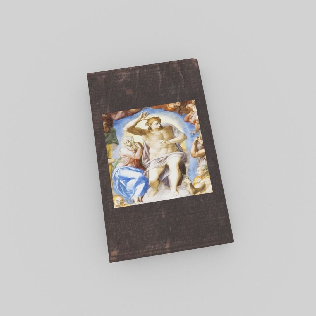 3D model Greek book old VR / AR / low-poly | CGTrader