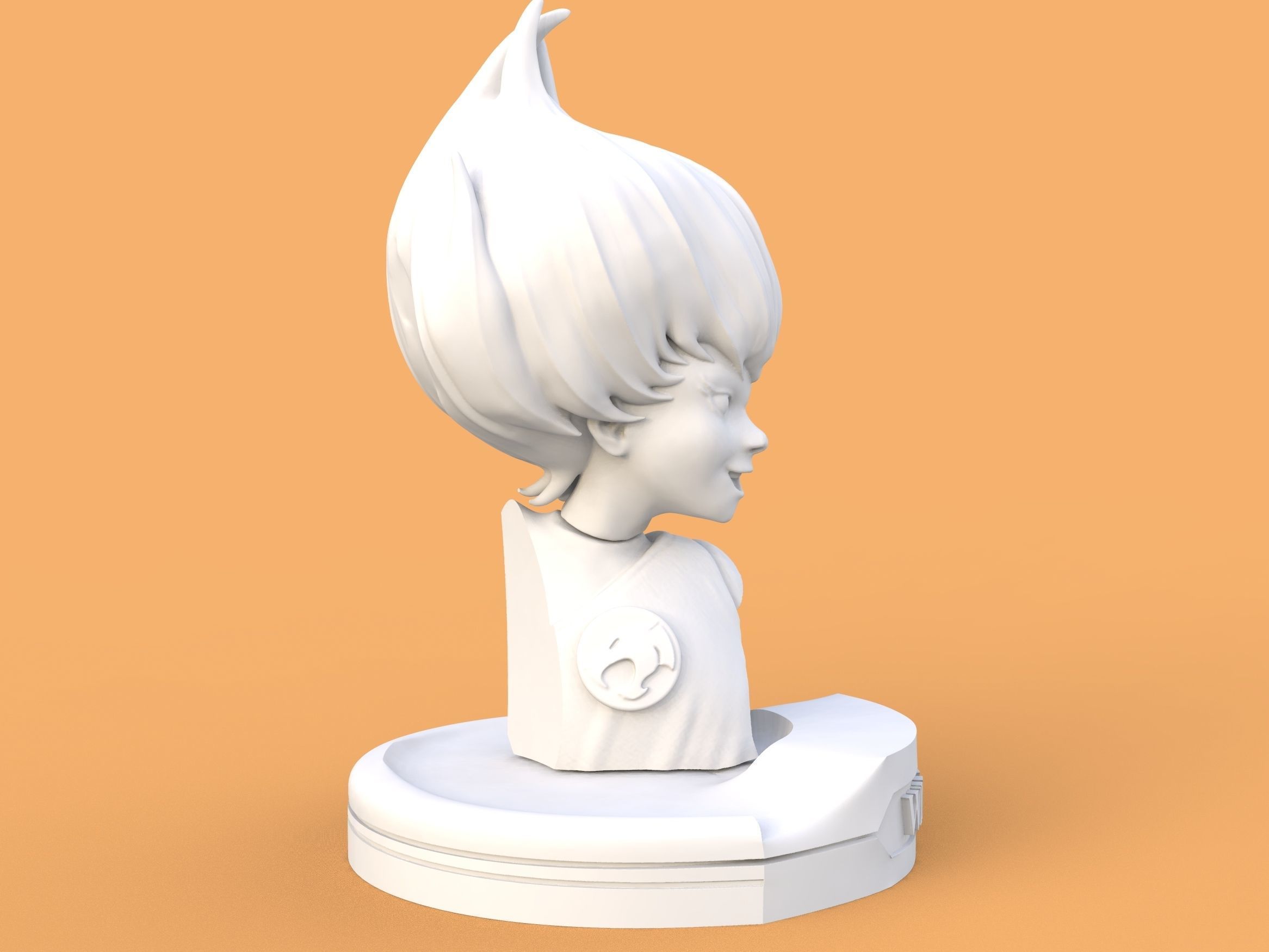 Wilykit Bust Lunatacs Thundercats STL CG Pyro STL 3d printing 3D model ...