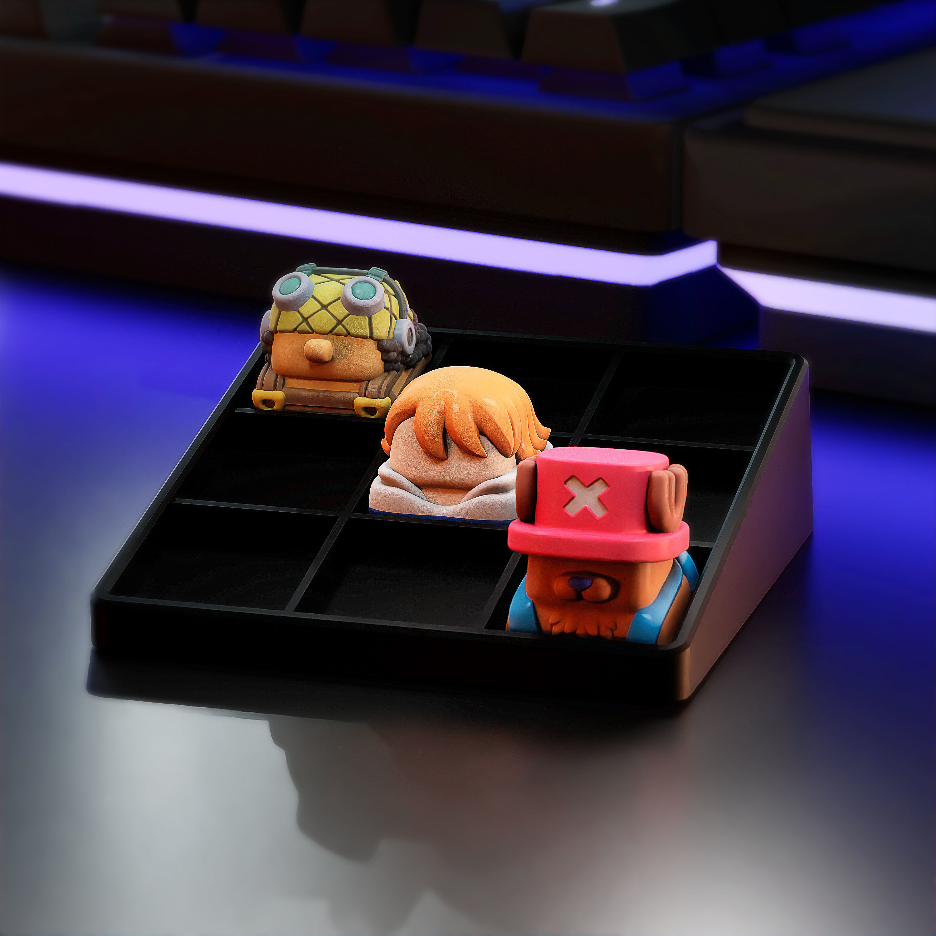 Nakamas Vol II keycaps - Mechanical Keyboard 3D model 3D printable ...