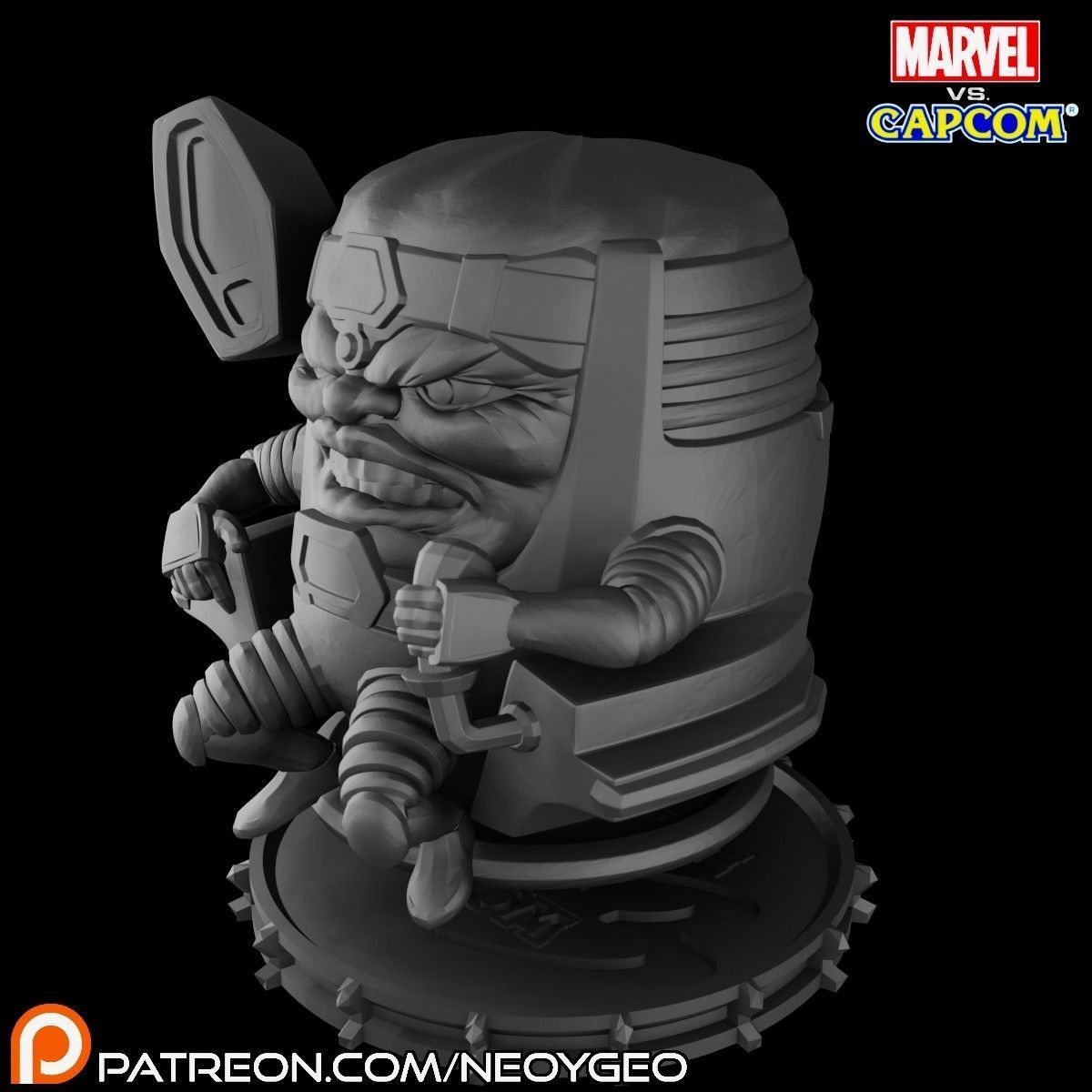 MODOK - MARVEL VS CAPCOM 3 3D model 3D printable | CGTrader