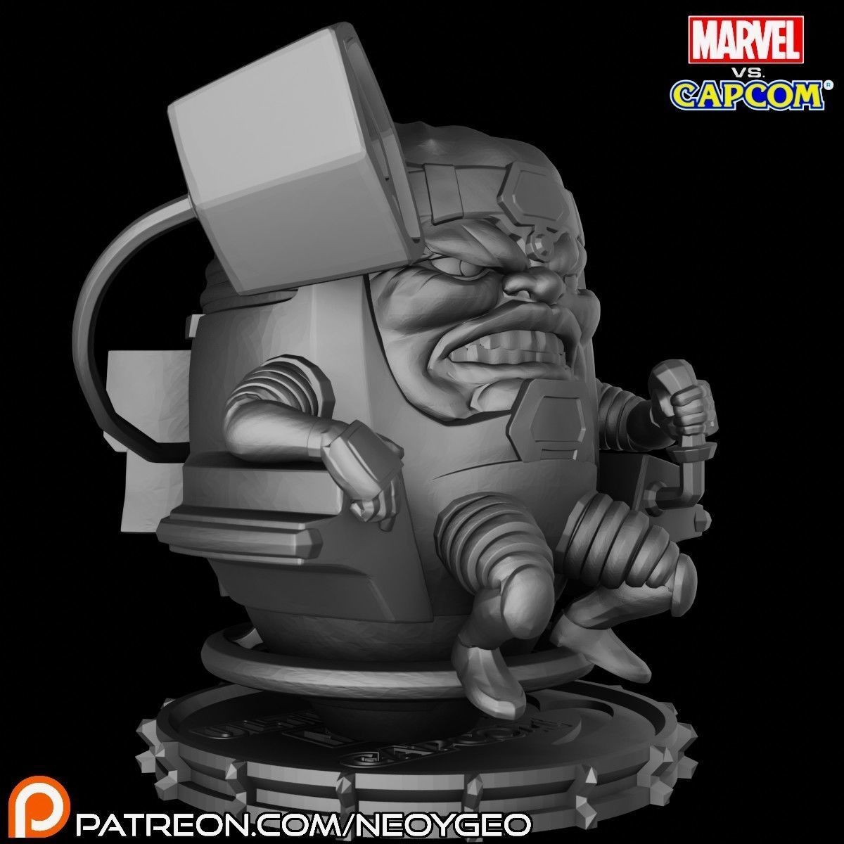 MODOK - MARVEL VS CAPCOM 3 3D model 3D printable | CGTrader