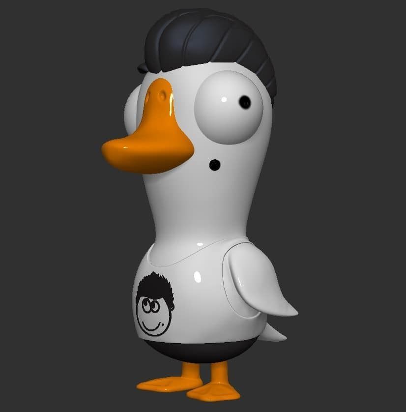Goose Goose Duck MixiGaming 3D model 3D printable | CGTrader