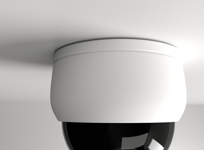 Dome Camera 3D Model .3ds .fbx .blend .dae - CGTrader.com