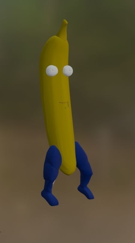 BANANA GUY 3D model | CGTrader