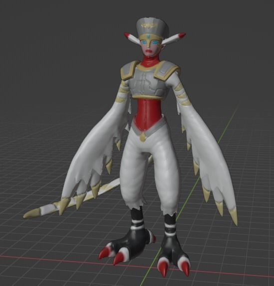 harpymon 3D model 3D printable | CGTrader