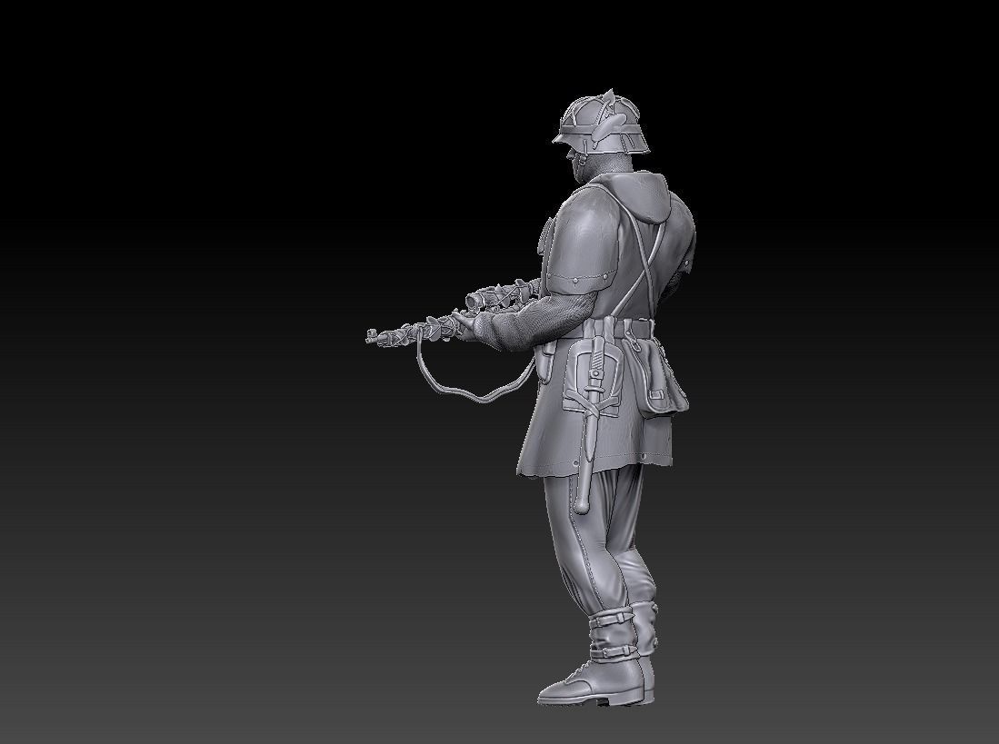 ww2 ger Sniper K98 scope 1-35 3D model 3D printable | CGTrader