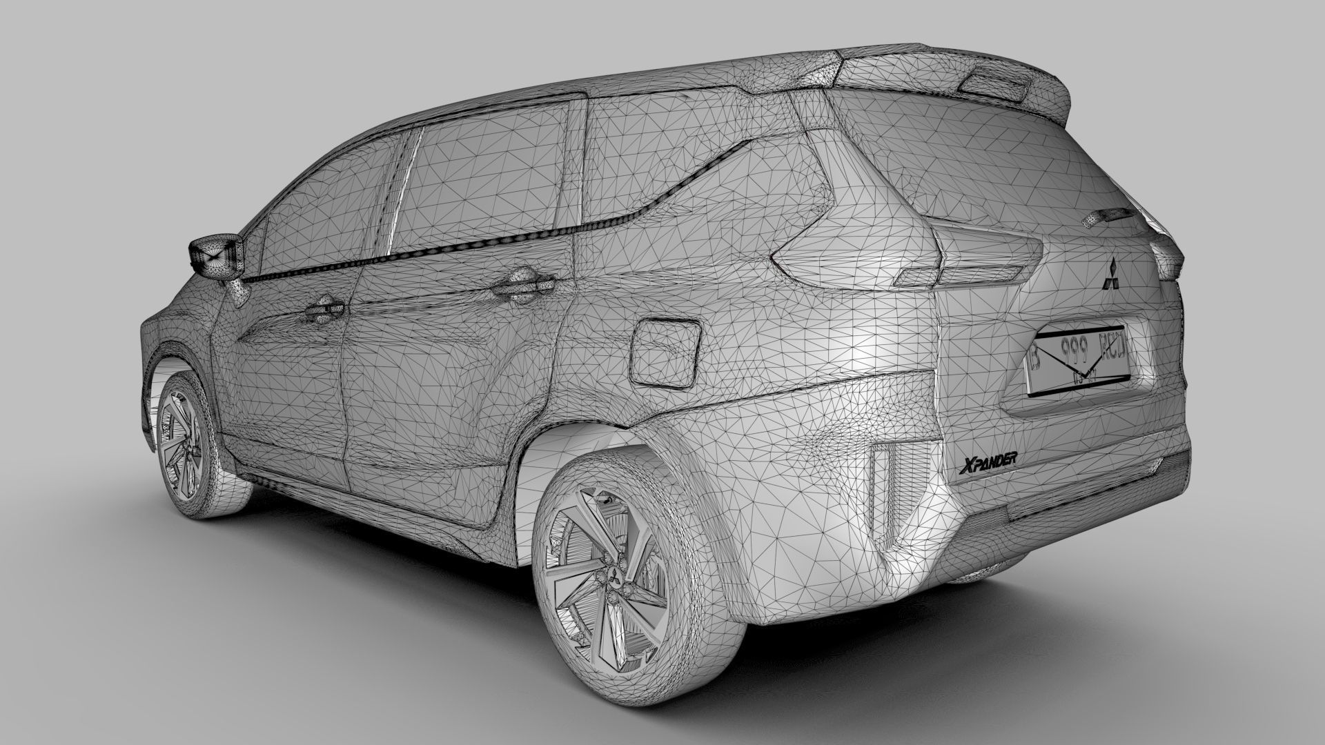 MITSUBISHI XPANDER ULTIMATE 2022 3D model | CGTrader