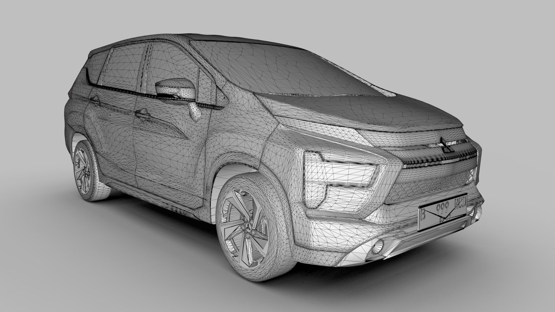 MITSUBISHI XPANDER ULTIMATE 2022 3D model | CGTrader