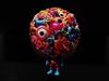 3D model Whimsical Froot Loop Monster - Adorable 3D Character Model VR ...