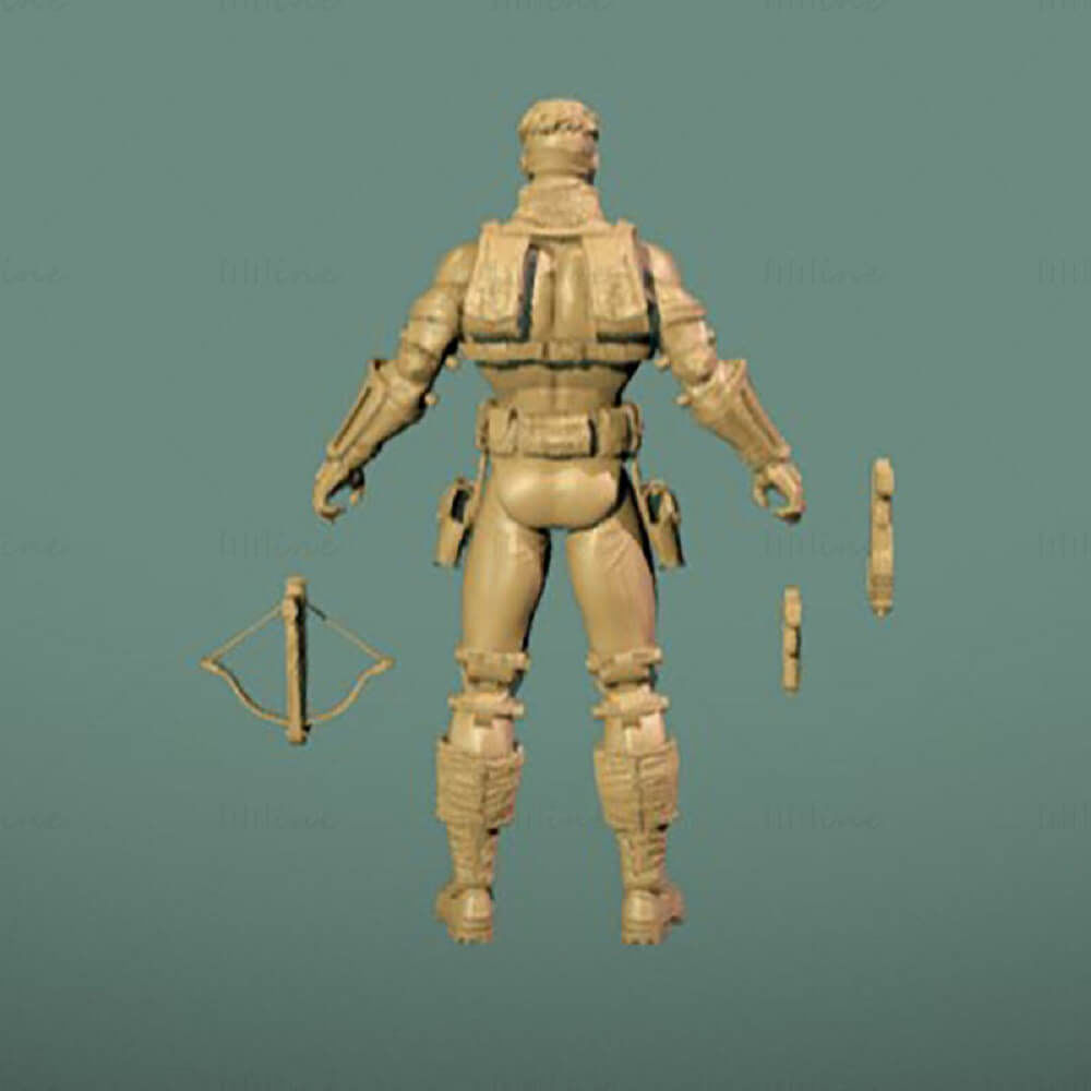 Hawkeye Advanced 3D Printed Design 3D model 3D printable | CGTrader