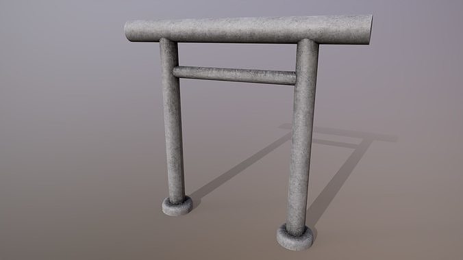 3D model Japanese Gate VR / AR / low-poly | CGTrader