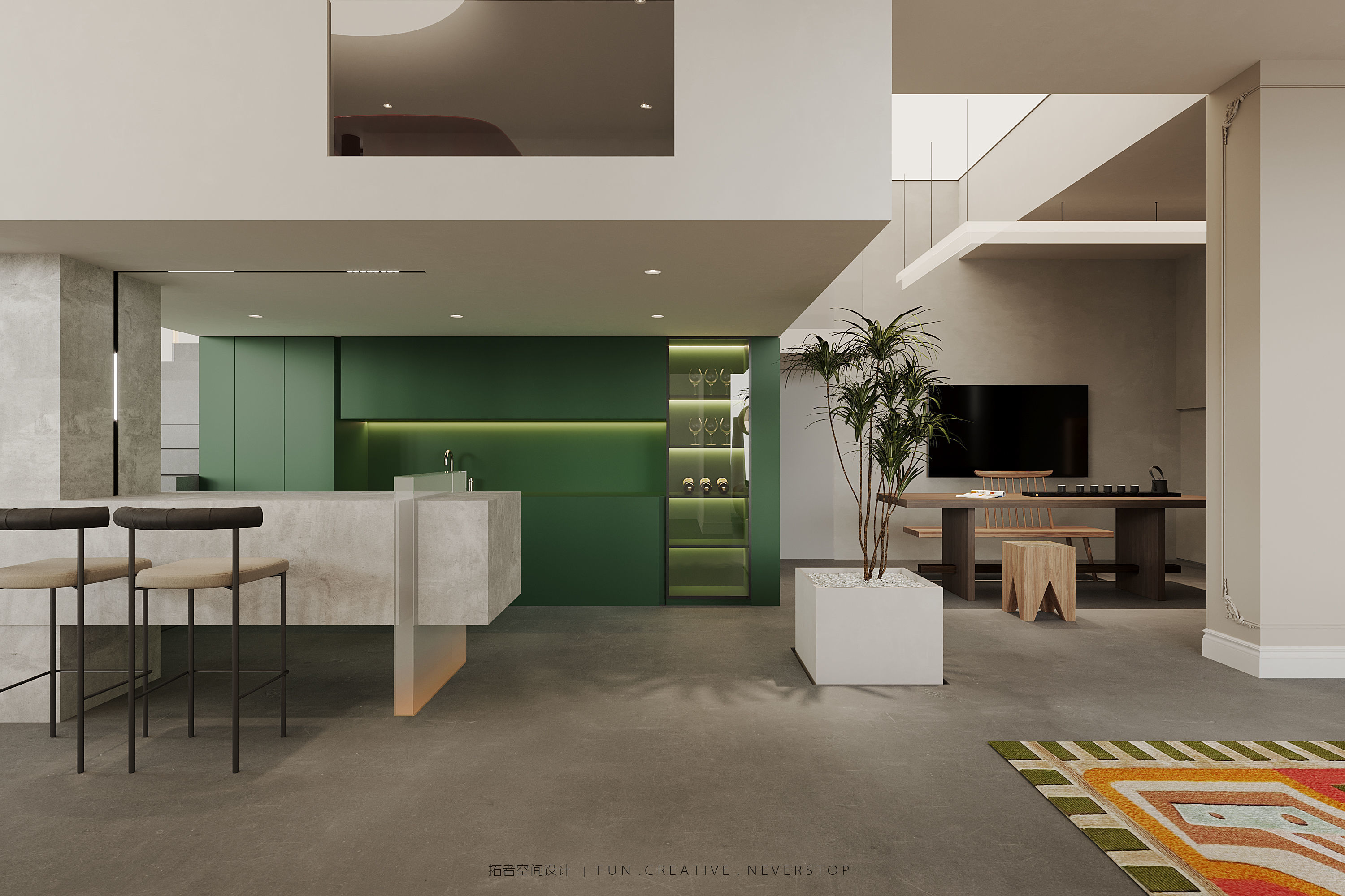 Lush Creative Interiors 3D Model and CAD Drawings Bundle 3D model ...