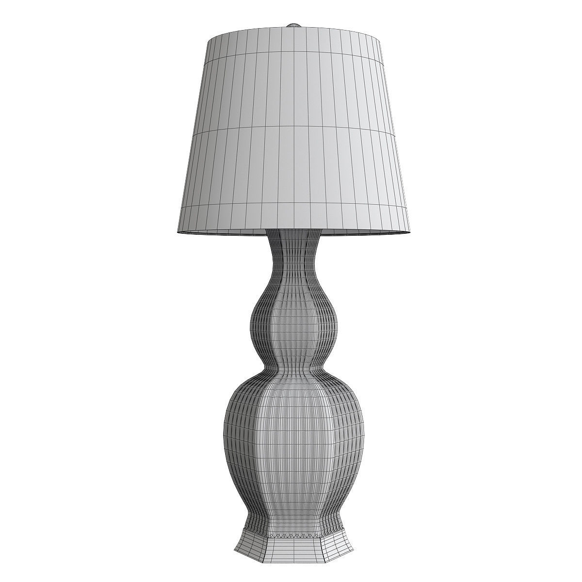 3D model Bungalow 5 Delft Table Lamp Base VR / AR / low-poly | CGTrader