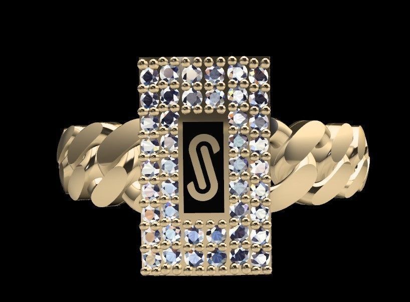 monaco ring 3D model | CGTrader